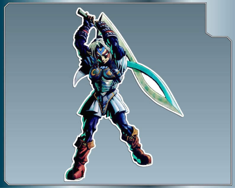 FIERCE Deity LINK Vinyl Decal From the Legend of Zelda Sticker - Etsy