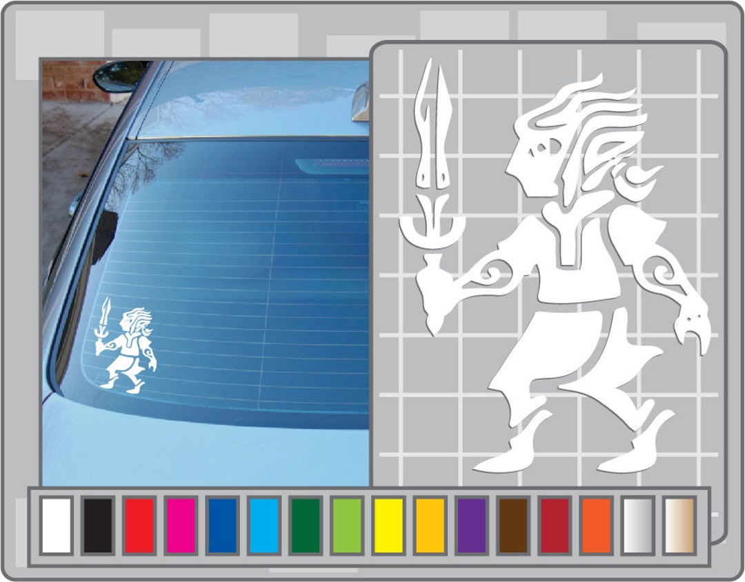 Ancient Hero LINK From the Legend of Zelda BOTW Cut Vinyl Decal Sticker ...