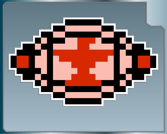 FLYING CAPSULE Sprite Vinyl Decal From Contra Sticker for Just | Etsy