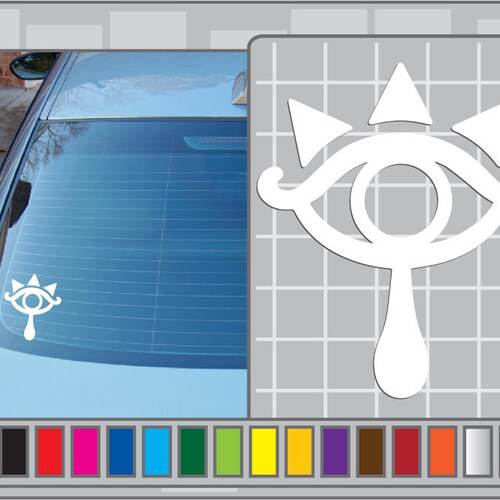 SHEIKAH Symbol Logo No. 2 From the Legend of Zelda Cut Vinyl - Etsy