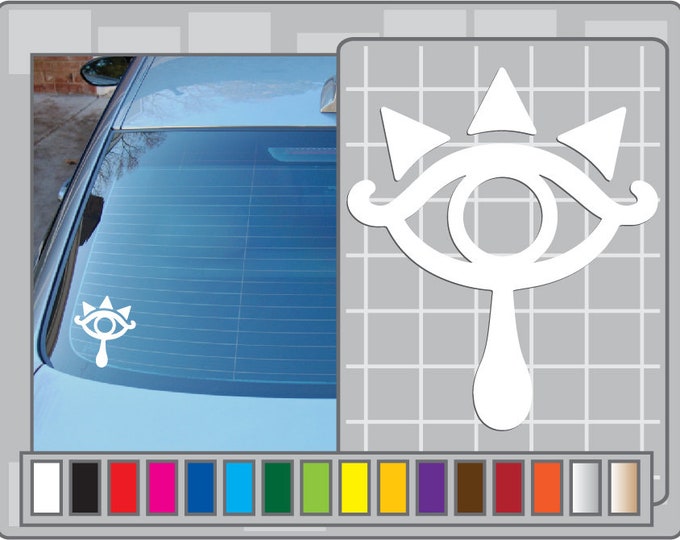 Sheikah Eye Decal - Etsy