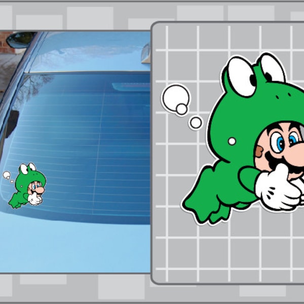 Super Mario Decal - Etsy