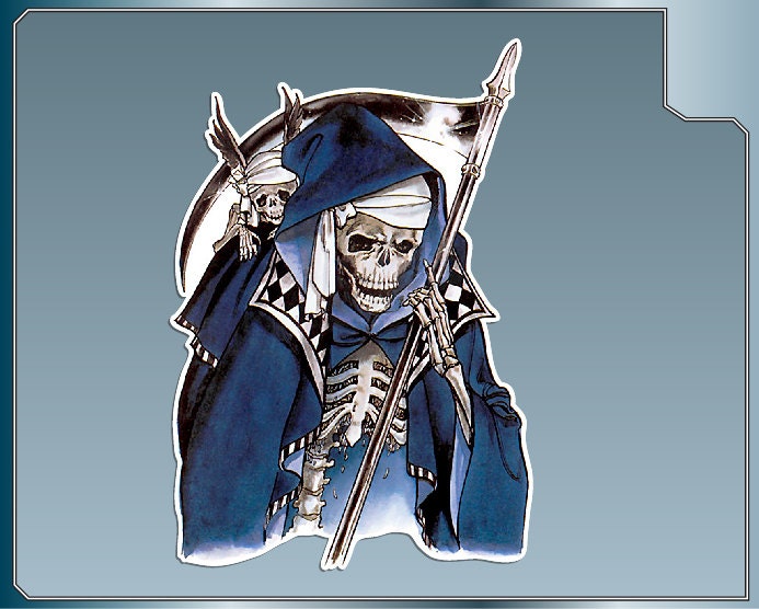 DEATH vinyl decal No. 1 from Castlevania Symphony of the Night | Etsy