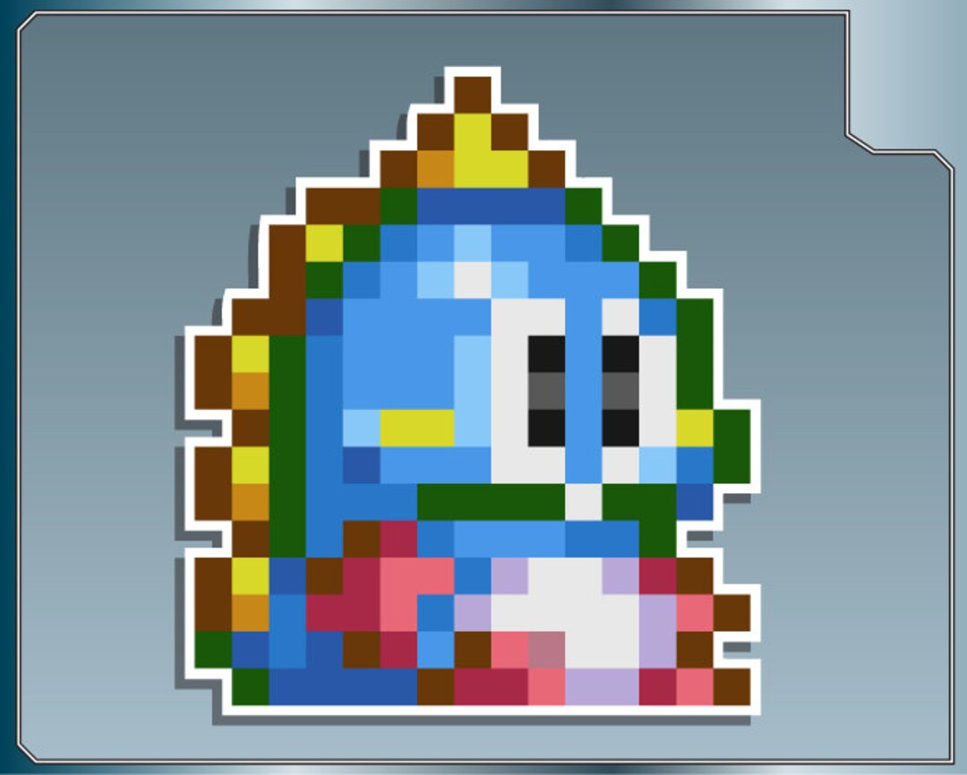 BOB Sprite Vinyl Decal From Bust-a-move Car Laptop Sticker for Almost ...