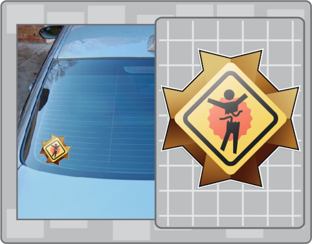 SPLATTER MEDAL Vinyl Decal From Halo Sticker for Just About Anything ...