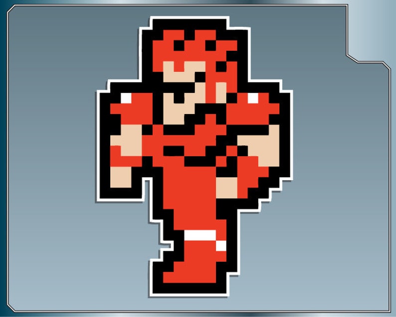 KNIGHT From Final Fantasy 8 Bit Sprite Vinyl Decal Classic NES - Etsy