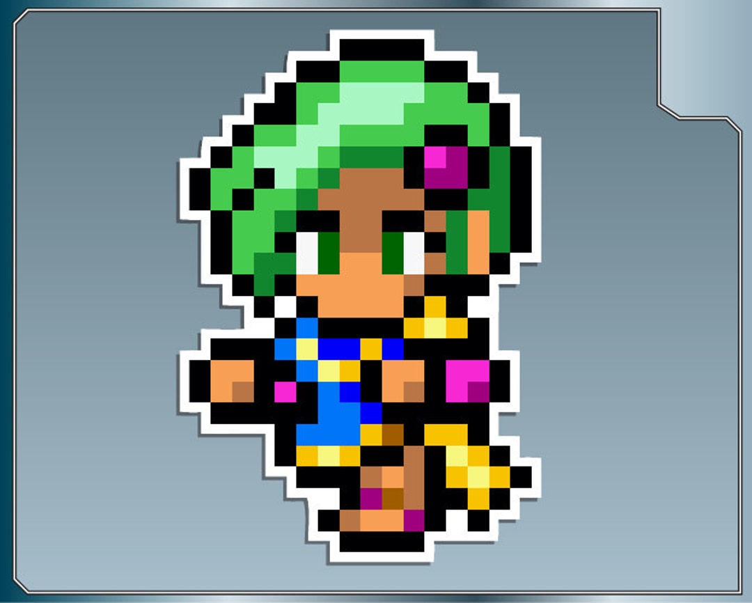 RYDIA como Child Sprite No. 1 de Final Fantasy IV Calcomanía de vinilo ...
