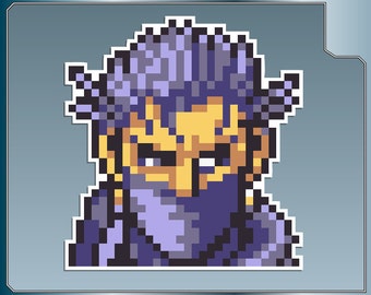 GILGAMESH Sprite No. 1 From Final Fantasy Vinyl Decal Classic | Etsy