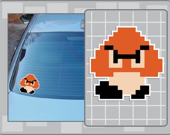 WINGED GOOMBA From Super Mario Bros. 3 Vinyl Decal Video Game | Etsy