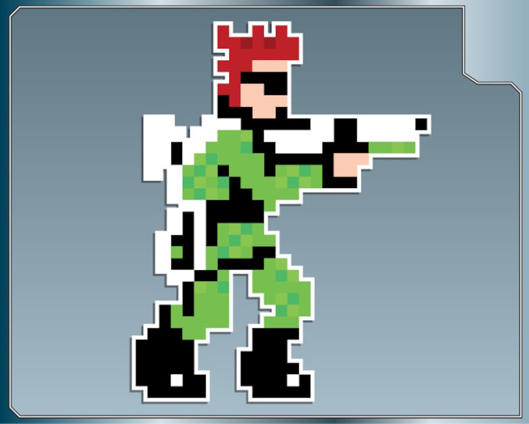 LADD SPENCER Sprite Vinyl Decal From Bionic Commando Car Window Laptop ...