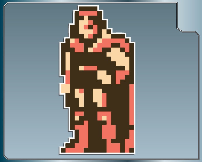 Simon Belmont 8 Bit Sprite