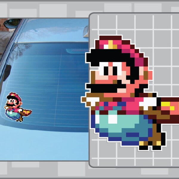 Super Mario World Decal - Etsy