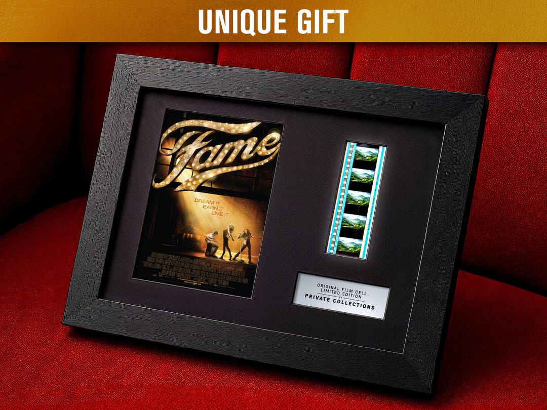 FAME (1980) Certified 35mm Film Cells in an LED Backlit Frame | Genuine ...