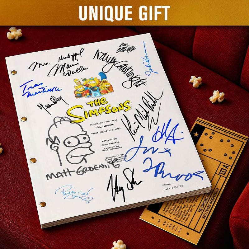 The Simpsons License - Etsy Canada