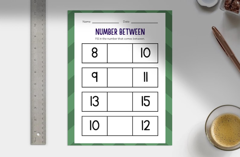40+ Kindergarten Numbers Worksheet With Tracing Writing Number Word ...