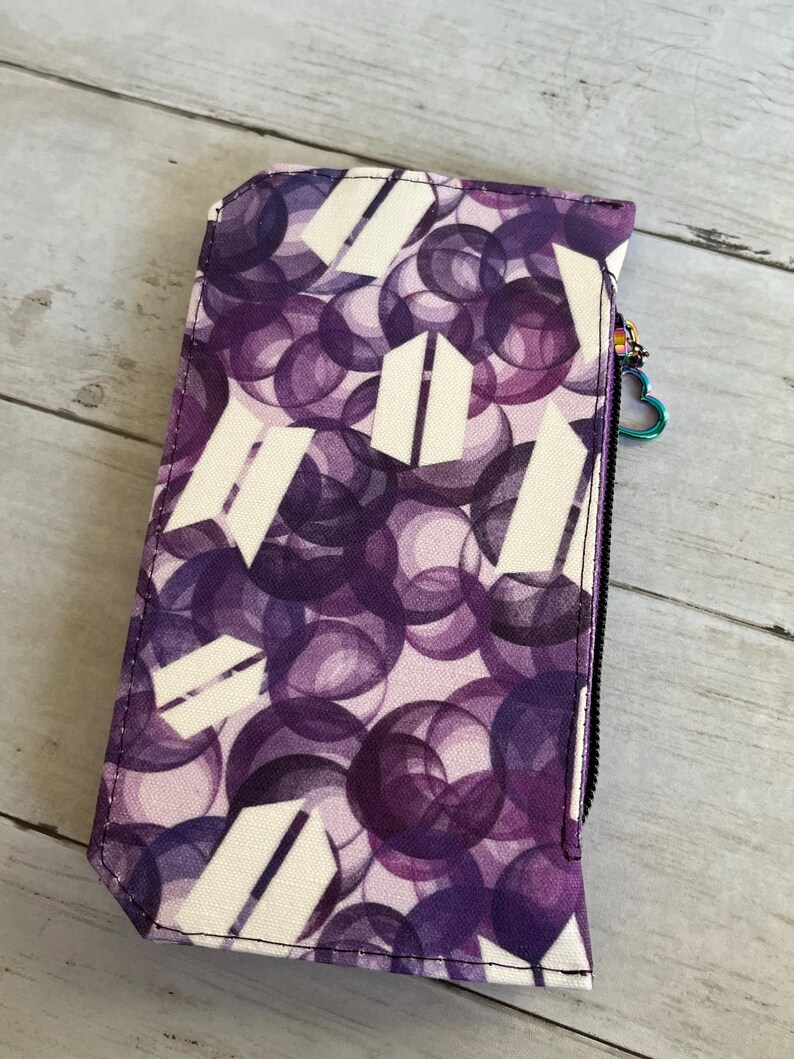 BTS Bubbles and Logo Animated Print Purse Pal Wallet - Etsy