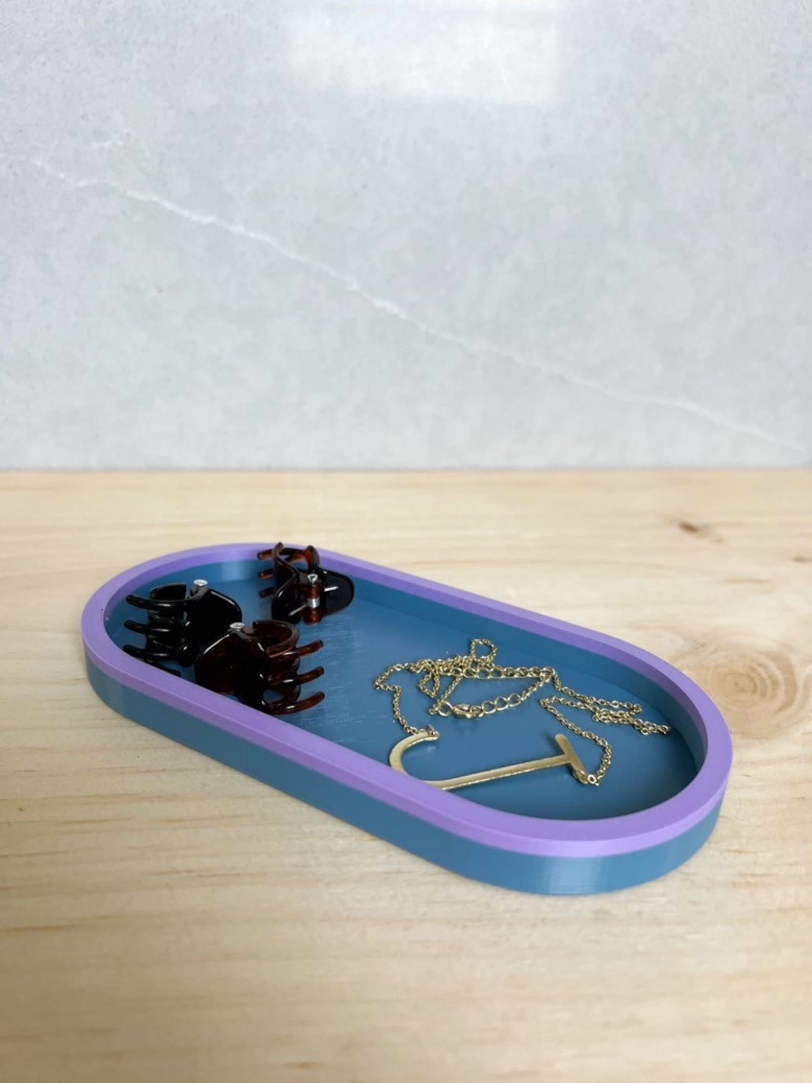Two-tone Oval Catch-all Tray | 3D Printed PLA Organizer - Etsy