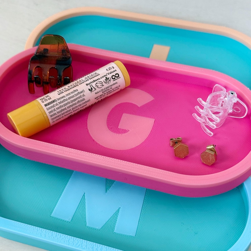Pink Serving Tray - Etsy