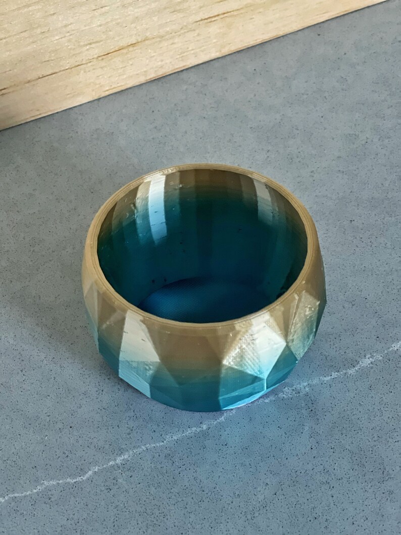 3 Rainbow Polygon Planter Succulent Plant Pot Small Rainbow Planter 3d ...