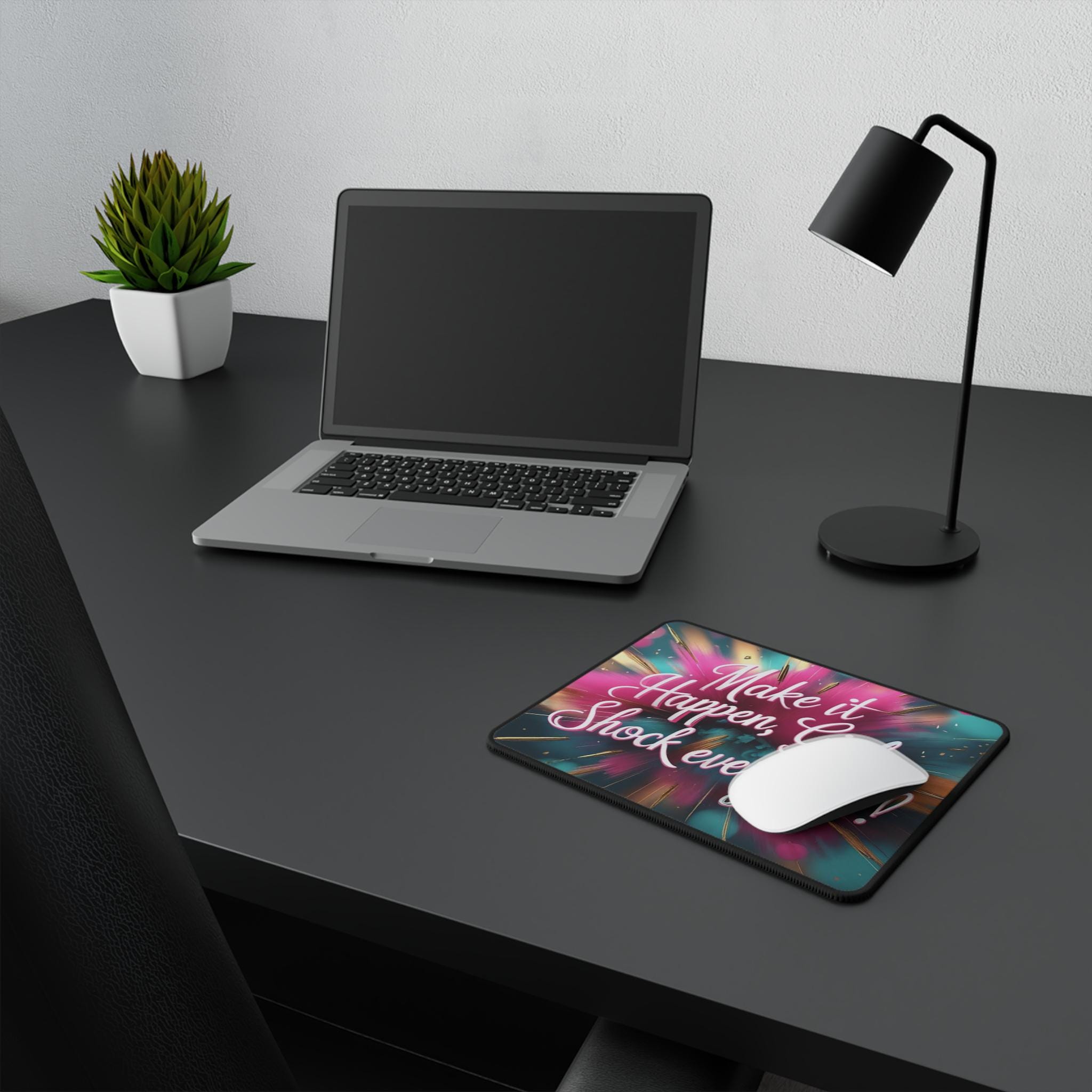 Empowered Non-slip Gaming Mouse Pad - Motivational Desk Accessory for ...