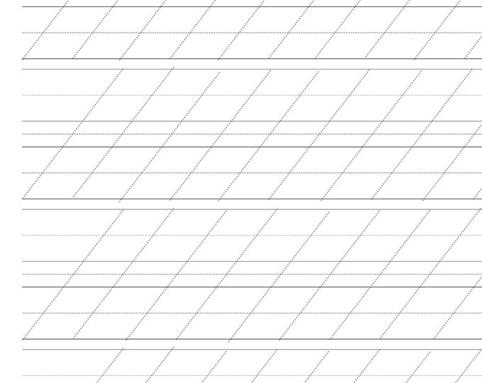 Creative Copperplate Printables for Adult | Copperplate Alphabet ...