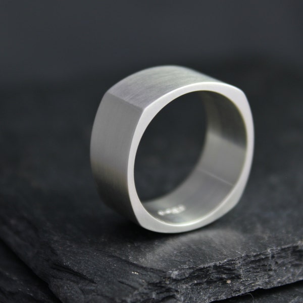 Square Band Ring - Etsy