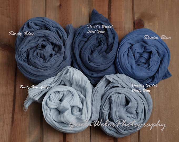 Dusty Blue Cheesecloth Table Runners, Boho Wedding Arch Backdrop - Etsy