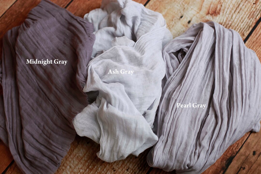 Gray Wedding Table Runner Rustic Table Runner Ash Grey Gauze - Etsy