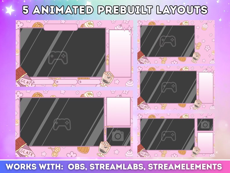 ANIMATED Stream Pro Bundle | Stream Layout Package Twitch Banner ...