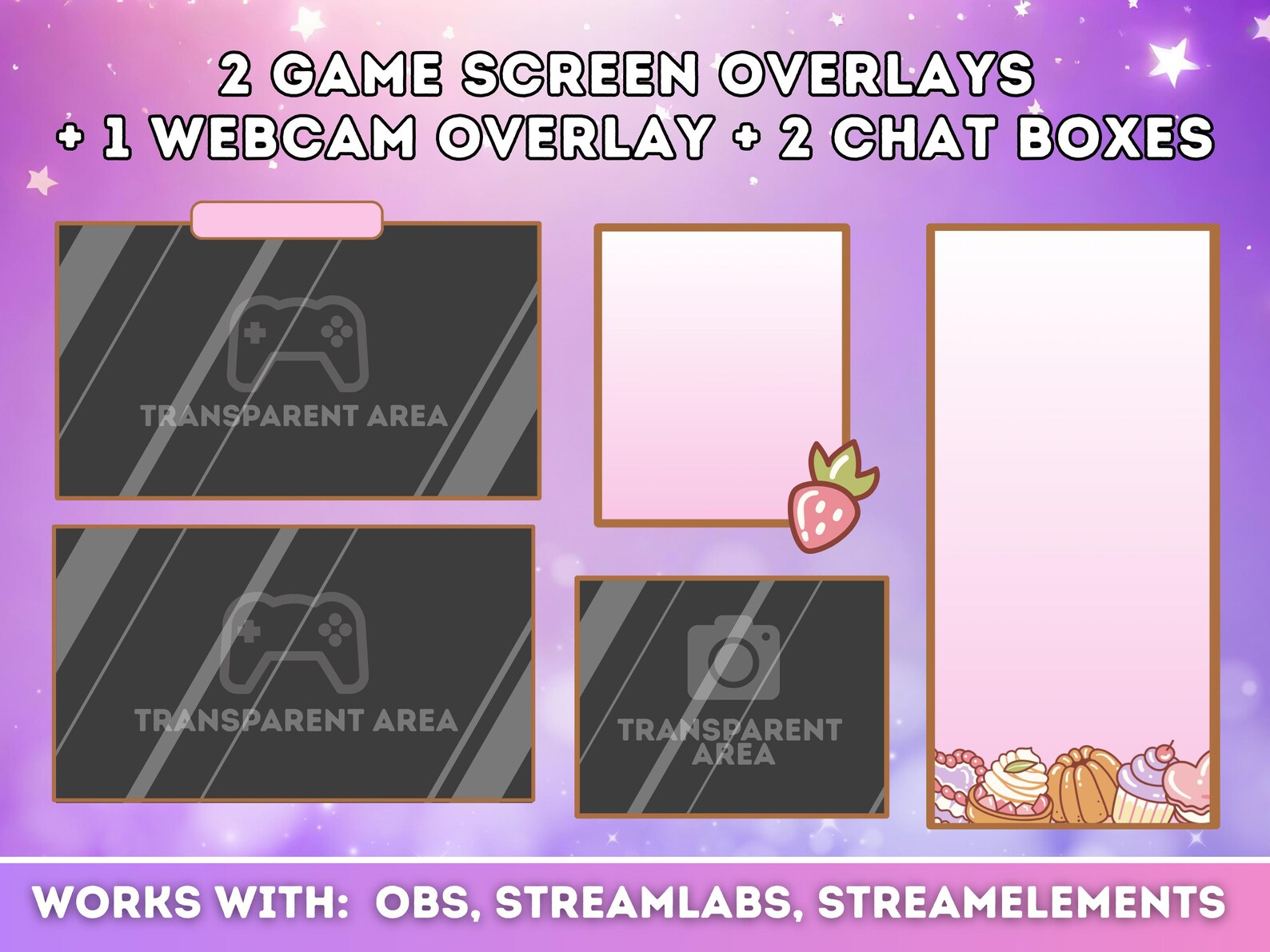 Stream Layout Bundle | Twitch Overlay Streaming Overlay Package Twitch ...