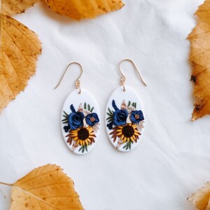 Fall Collection Earrings 2 / Polymer Clay Earrings, Clay Earrings, Fall ...