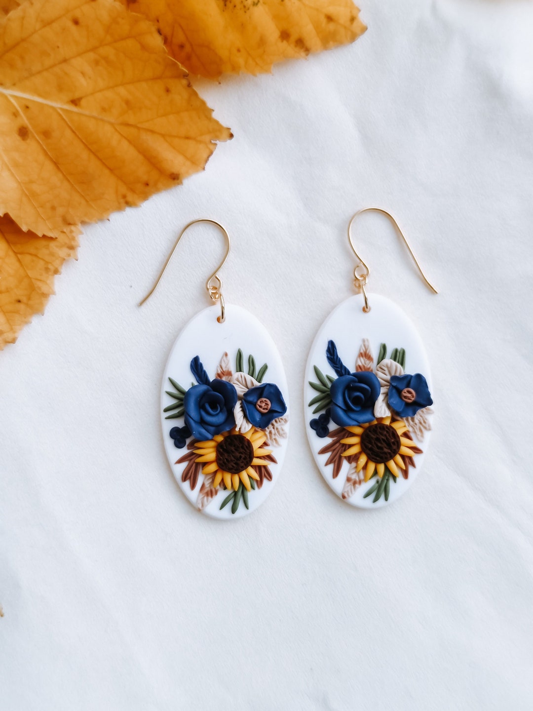 Fall Collection Earrings 2 / Polymer Clay Earrings, Clay Earrings, Fall ...