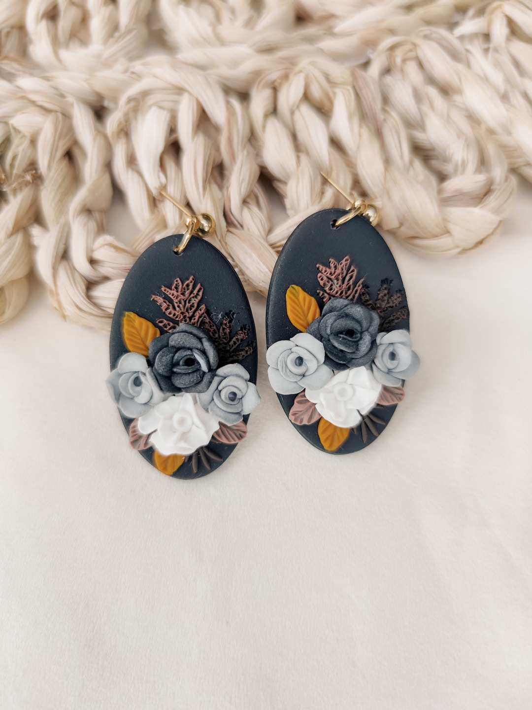 Fall Collection Earrings 1 / Polymer Clay Earrings, Clay Earrings, Fall ...