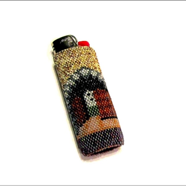 Beaded Lighter Cover - Etsy