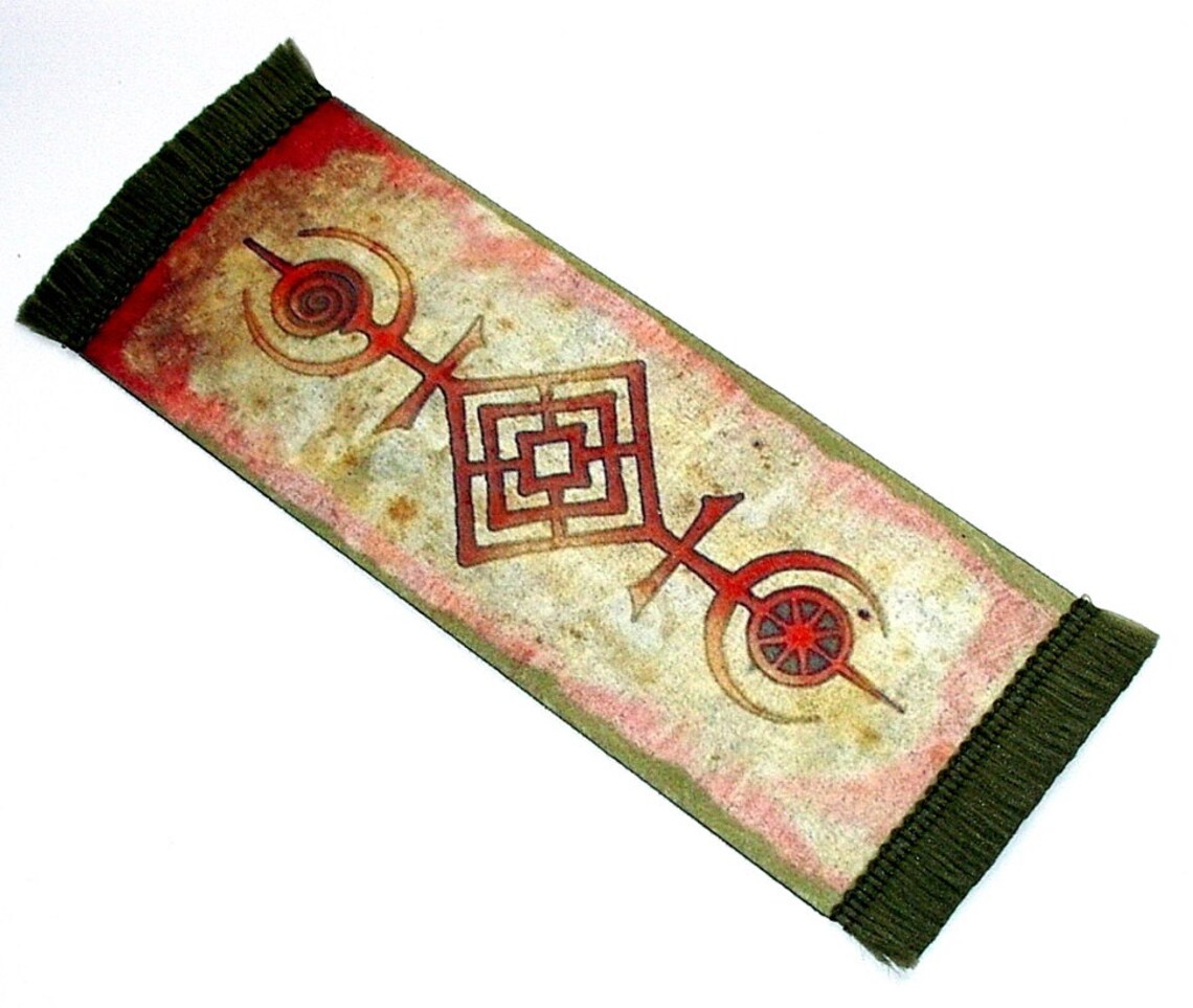 Mystic Symbol Rug Tree of Life Runner Medieval Dollhouse | Etsy