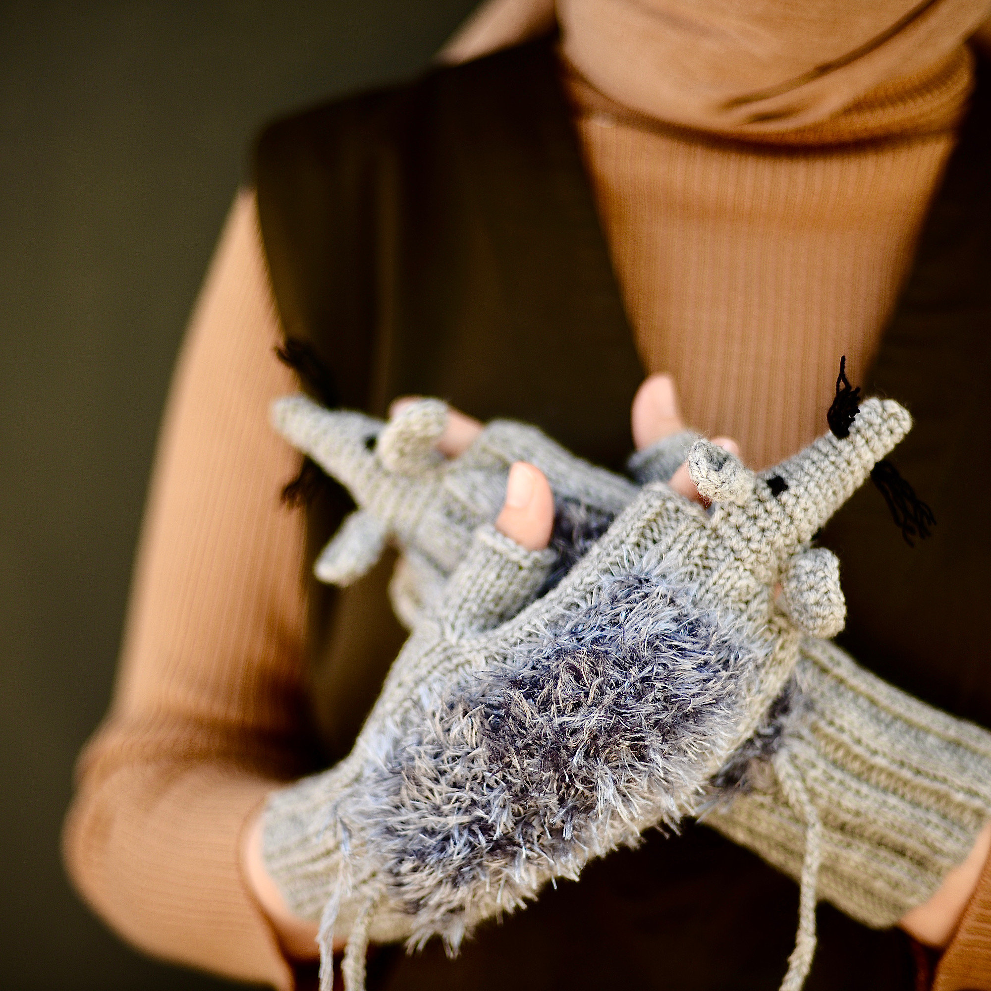 Unique Gifts Rat Glove Mice Arm Warmer,etsy's Pick Knitted Gloves ...