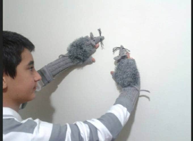 Unique Gifts Rat Glove Mice Arm Warmer,etsy's Pick Knitted Gloves ...