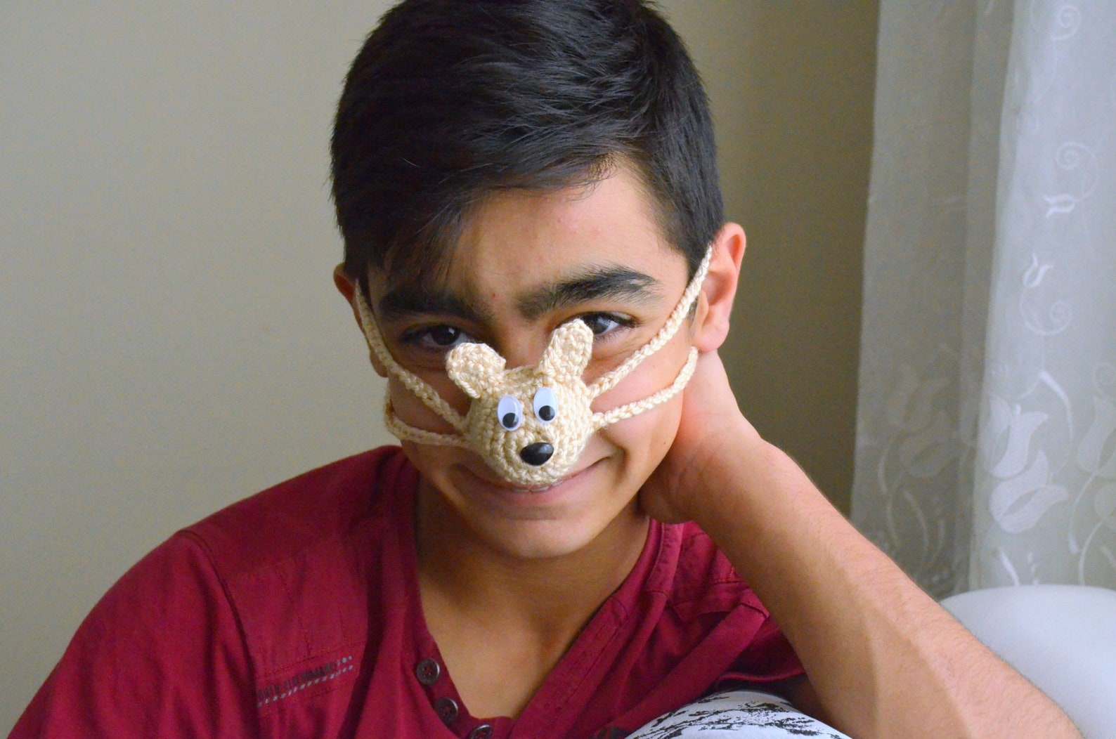 Knitted Nose Warmer Winter Nose Cover for Men Women Air - Etsy