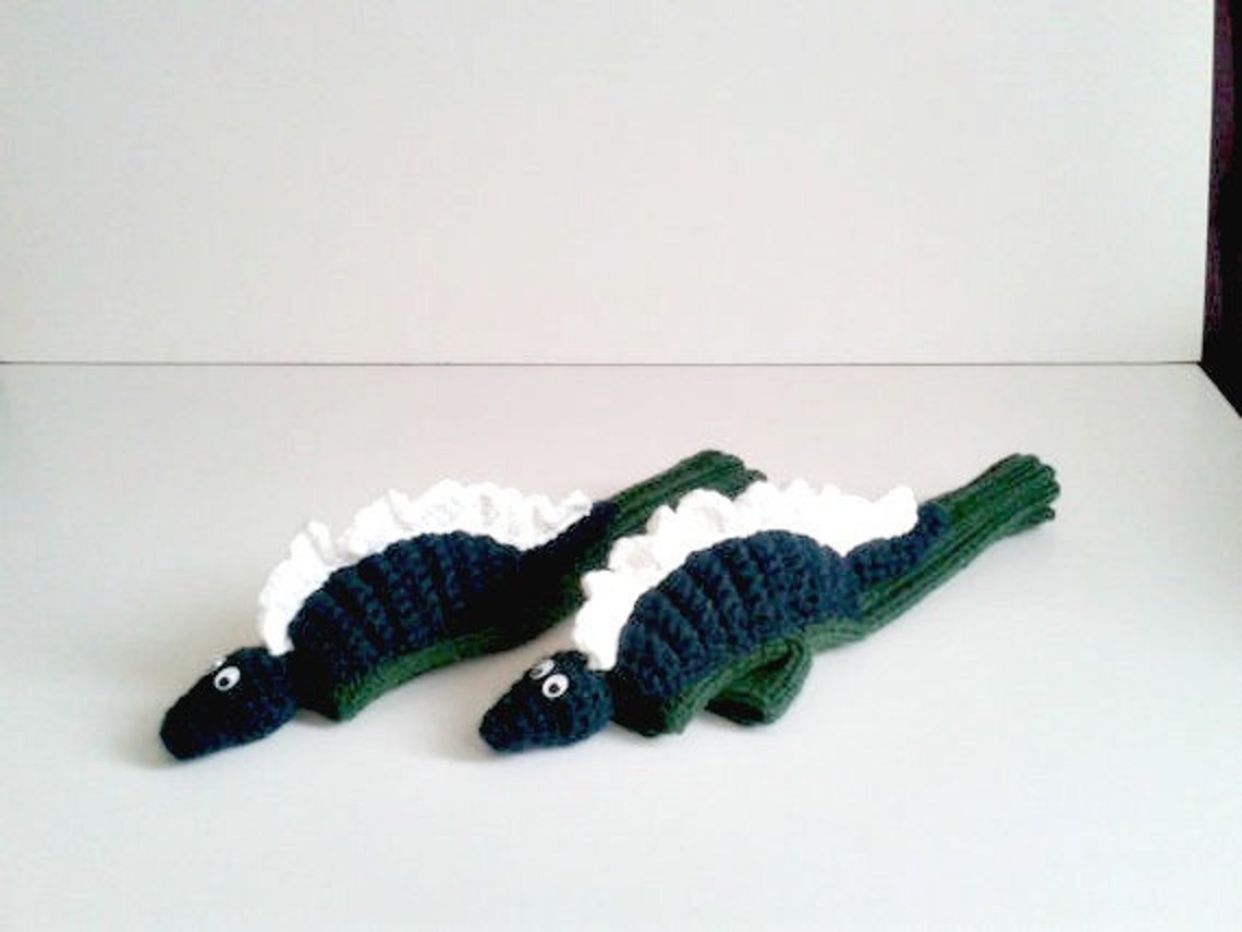 Crochet Godzilla Gloves, Long Fingerless Gloves, Animal Child Costume ...