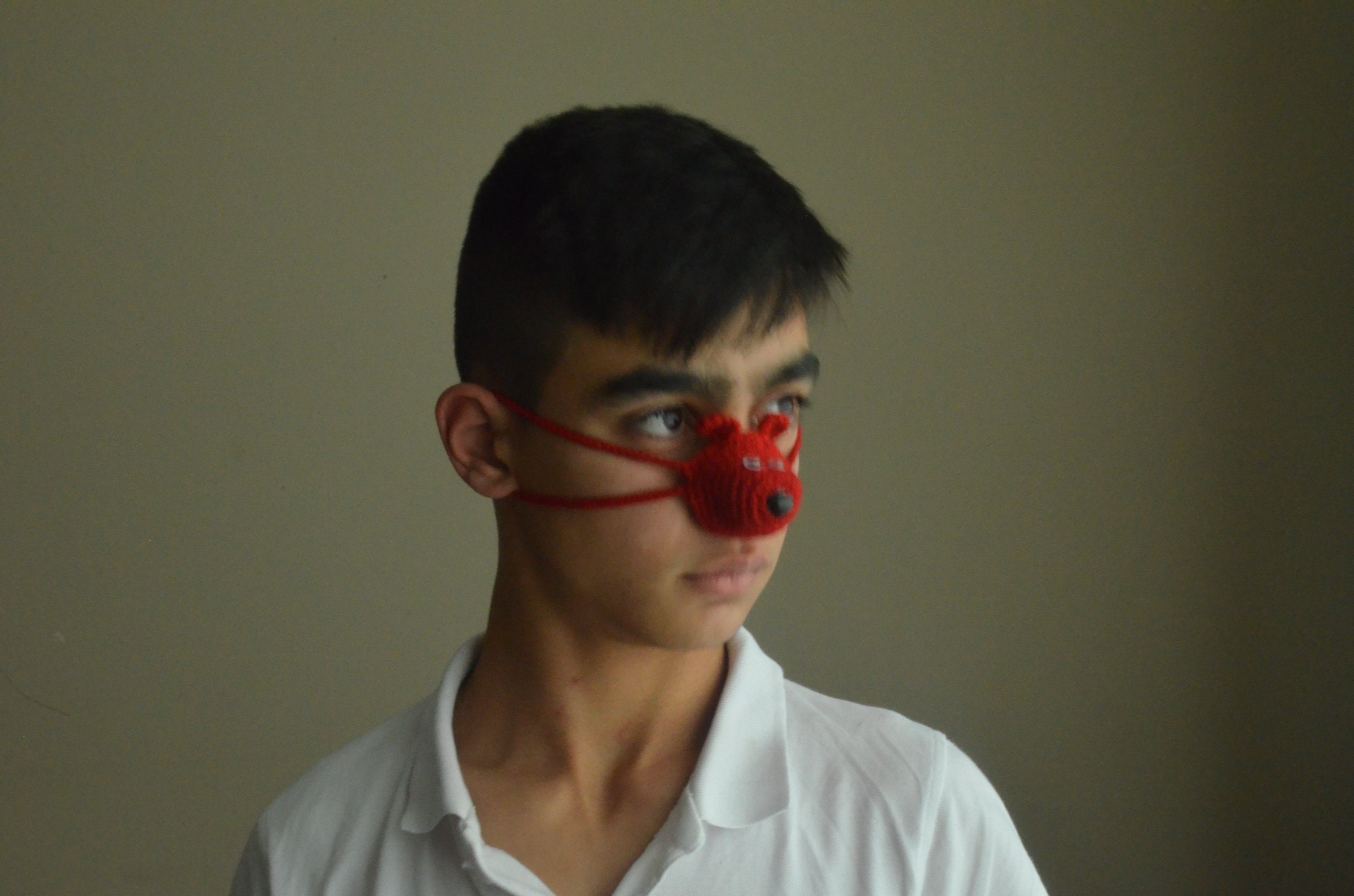 Nose Warmer for Women Red, Nose Hat, Crochet Nose Cozy, Red for Men ...