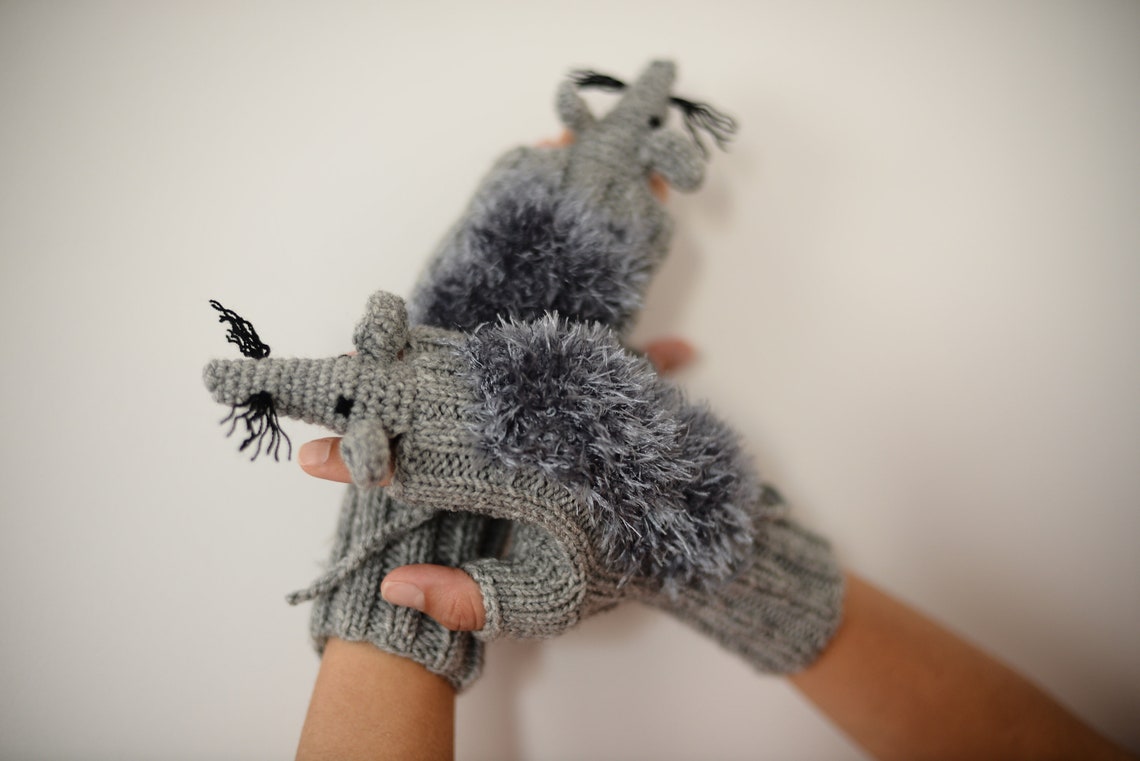 Unique Gifts Rat Glove Mice Arm Warmer,etsy's Pick Knitted Gloves ...