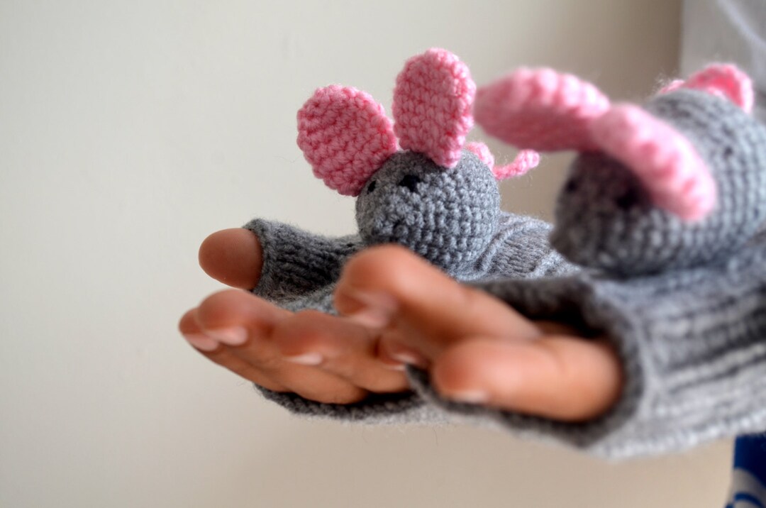 Etsy's Pcik Mice Gloves, Unique Gifts ,rat Fingerless Glove, Hand ...