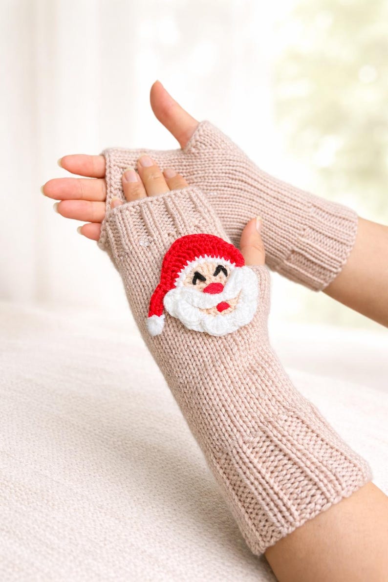 Santa Claus Glove, Xmas Heater, Touch Screen, Unique Gift, Arm Mitten ...