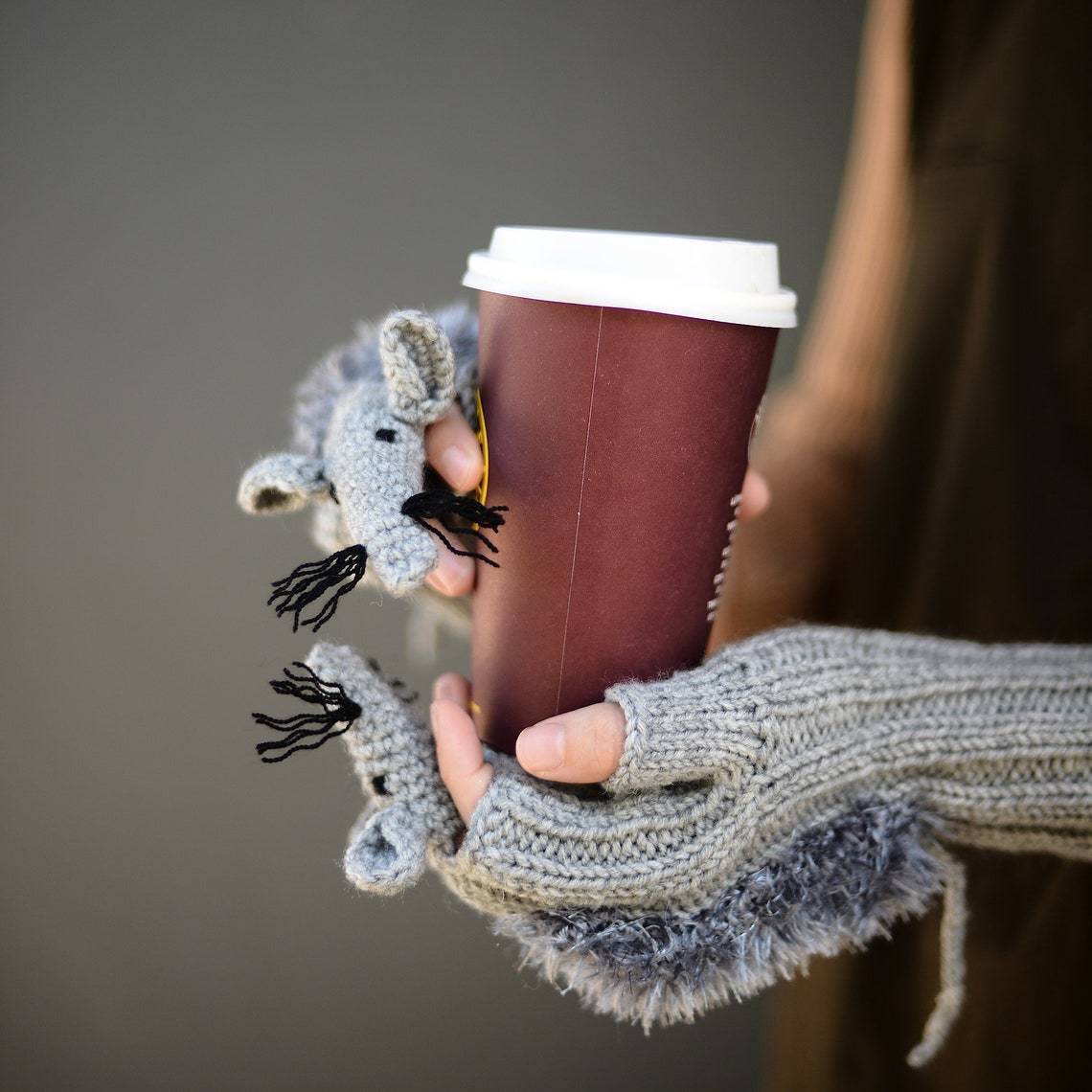 Unique Gifts Rat Glove Mice Arm Warmer,etsy's Pick Knitted Gloves ...