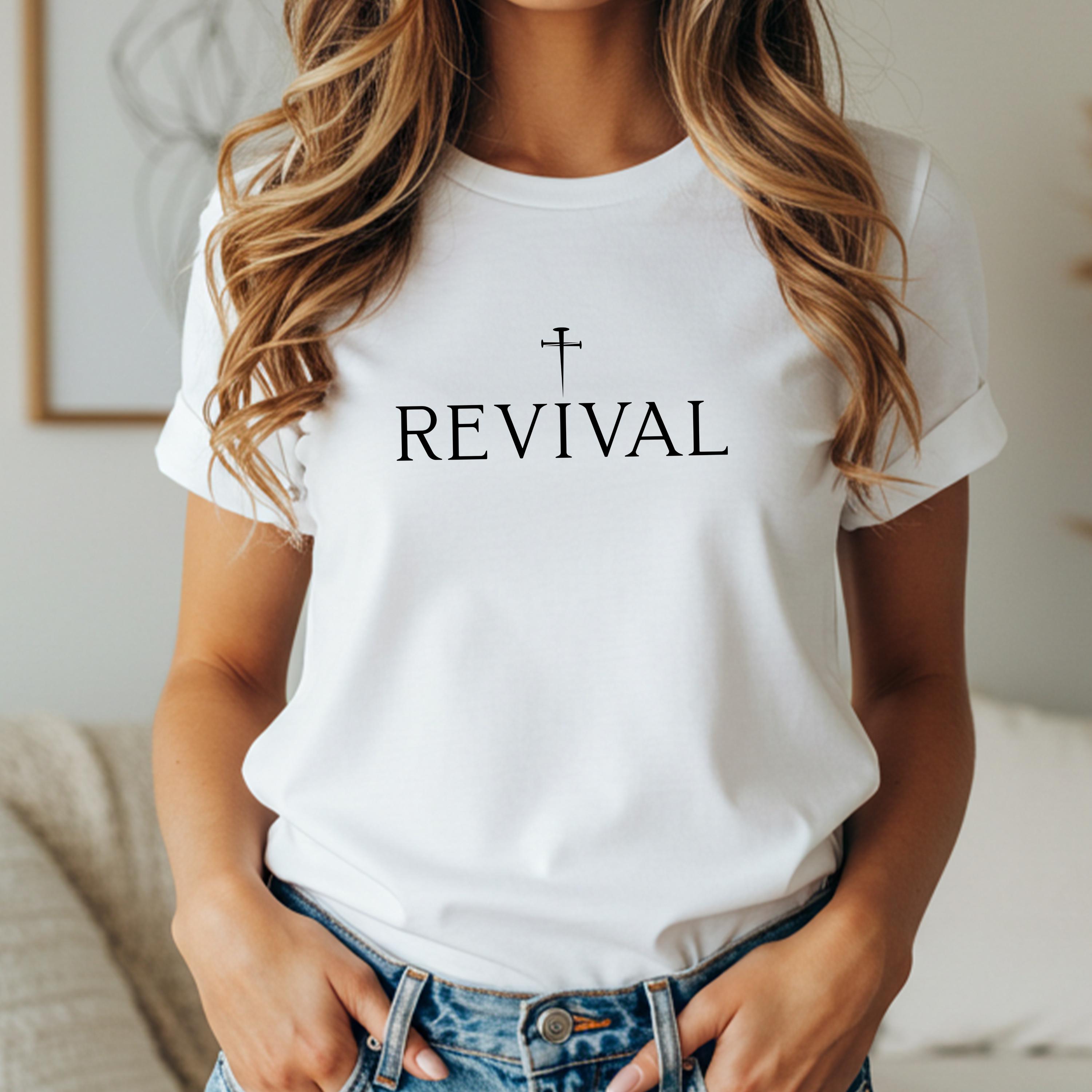 Revival T-shirt, Christian Apparel, Faith-based Gift, Religious ...