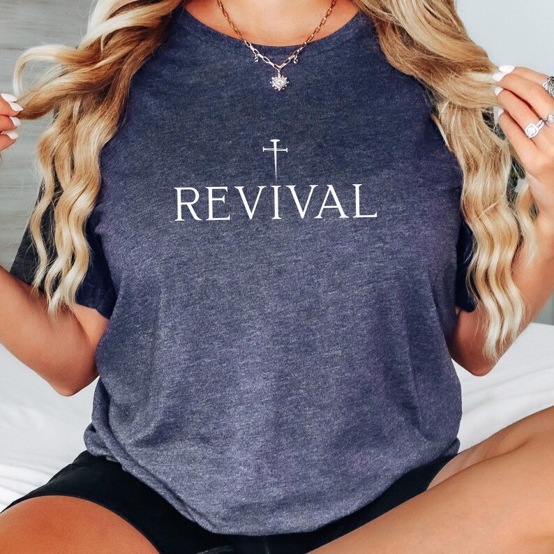 Revival T-shirt, Christian Apparel, Faith-based Gift, Religious ...