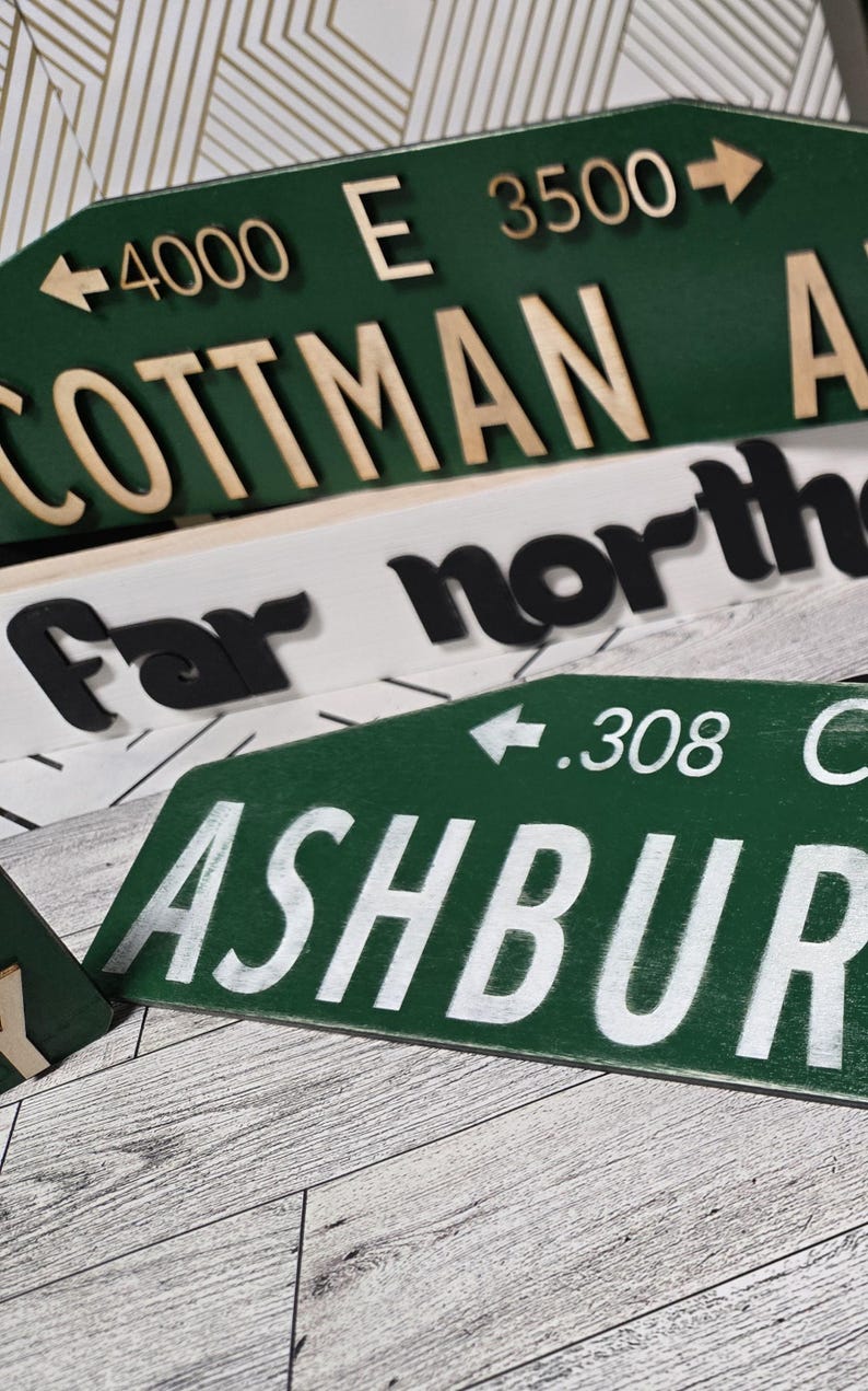 Handmade DELCO Latitude Longitude Wooden Street Sign, Philly Pride - Etsy