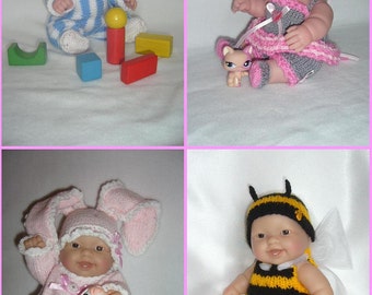 Andy Pandy doll toy crochet knitted pattern PDF | Etsy
