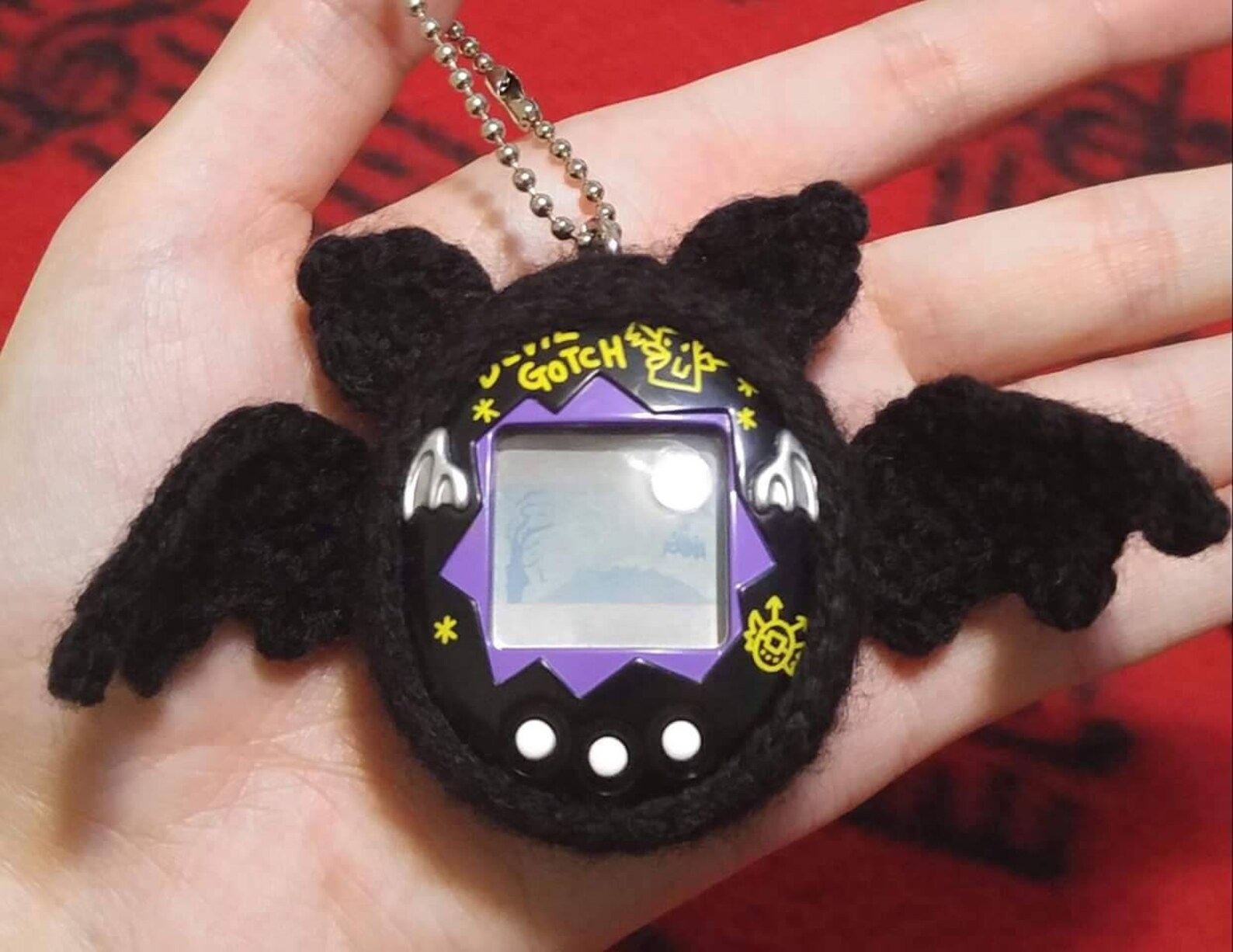 Tamagotchi P1/p2 Devilgotchi Crochet Bat Cases by - Etsy
