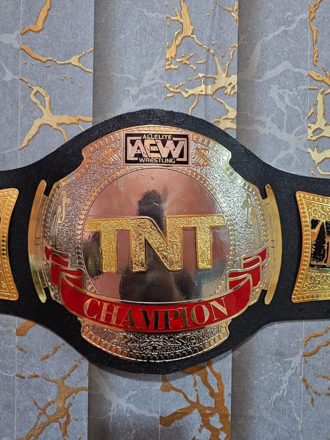 AEW TNT Championship Replica Belt _ All Elite Wrestling Title Belt ...